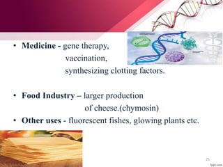 rDNA technology Recombinant DNA and its enzymes | PPTX
