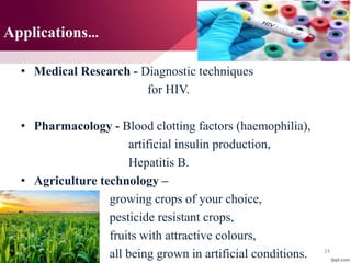 rDNA technology | PPT