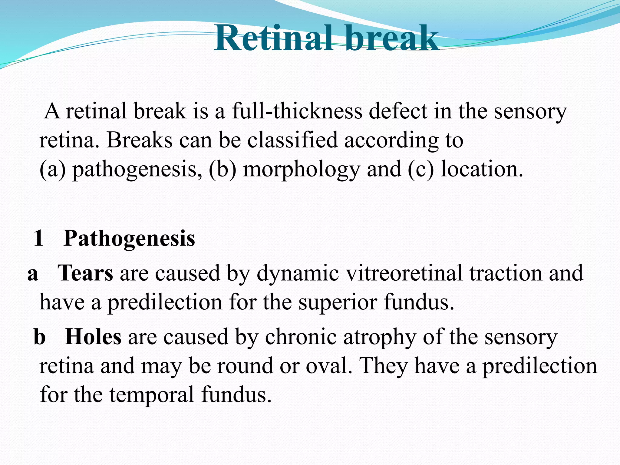RETINAL DETACHMENT | PPTX