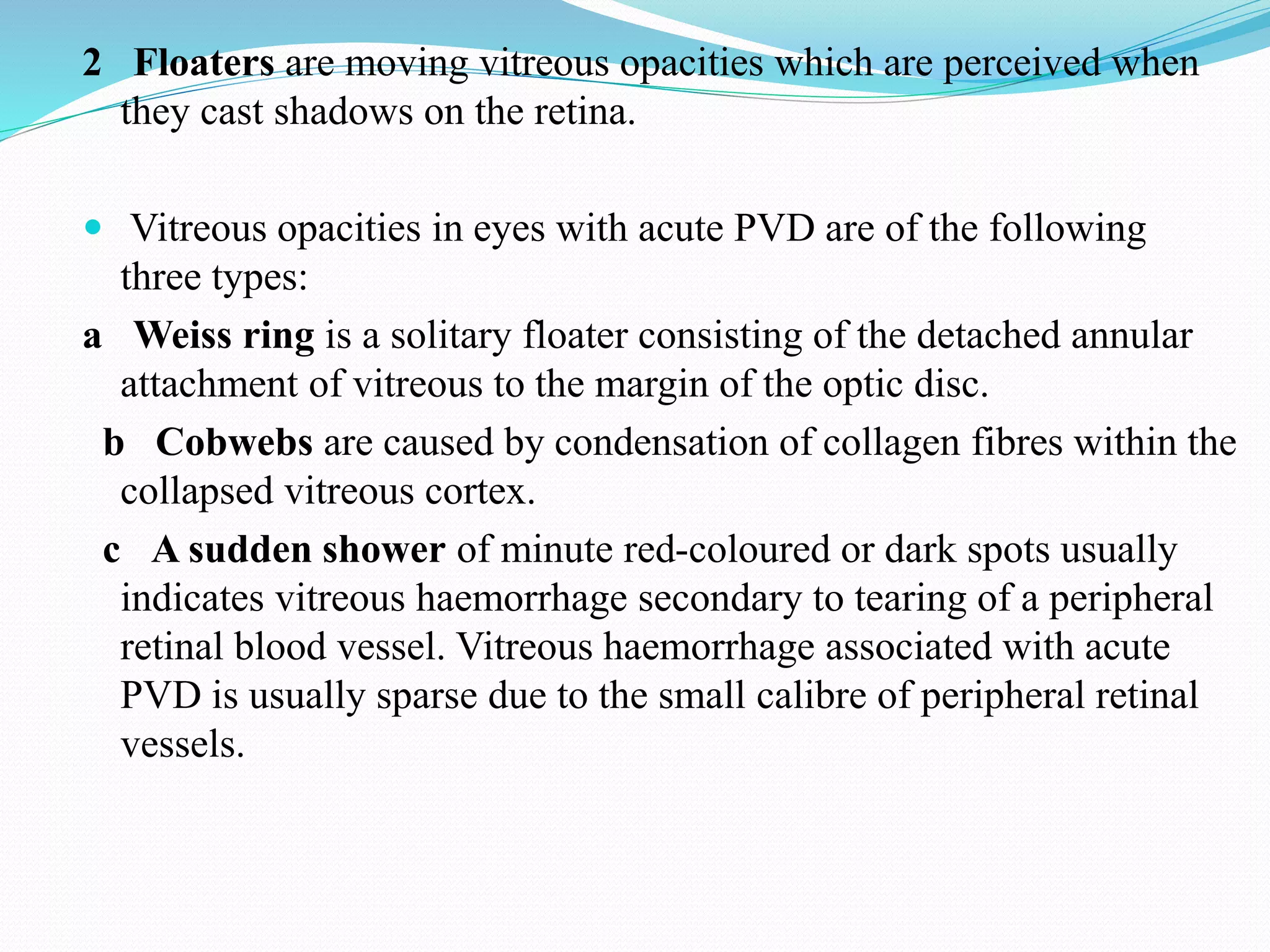 RETINAL DETACHMENT | PPTX