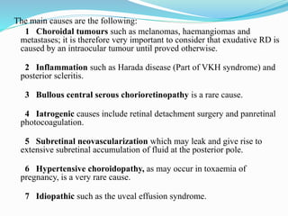 RETINAL DETACHMENT | PPTX