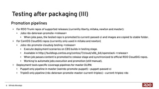 RDO and Ceph meetup BCN - Testing in RDO | PPT