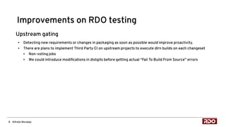 RDO and Ceph meetup BCN - Testing in RDO | PPT