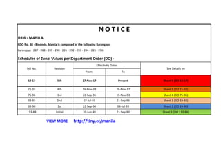 Zone value of lands in Binondo, Manila | PDF