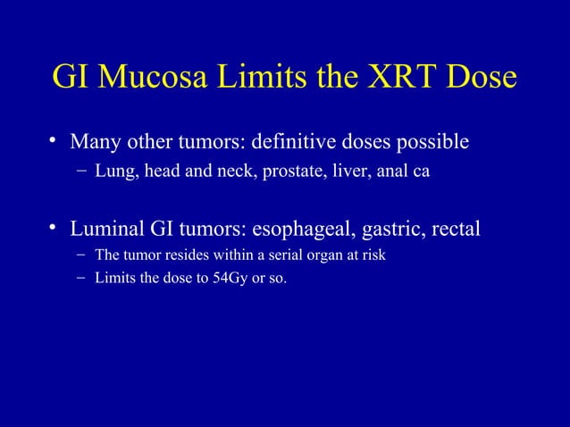 Chemoradiation vs Surgery for rectal cancer | PPT