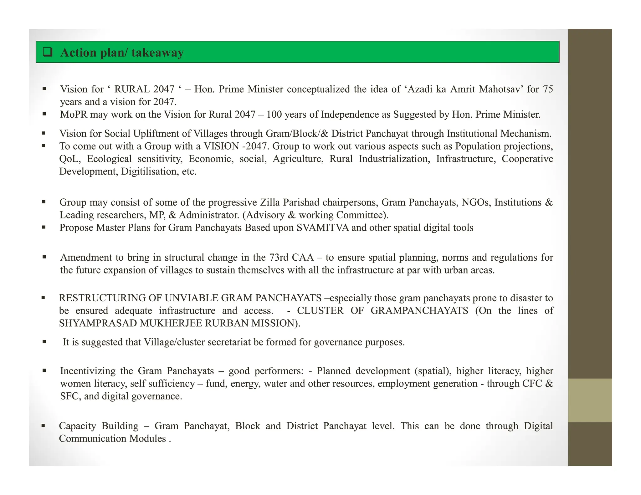 GUIDELINE OF RURAL DEVELOPMENT STANDARD ONLY | PDF