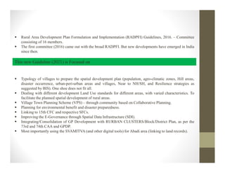 GUIDELINE OF RURAL DEVELOPMENT STANDARD ONLY | PDF