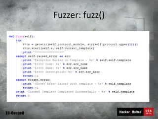 Hacker Halted 2014 - RDP Fuzzing And Why the Microsoft Open Protocol ...