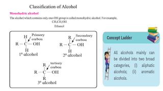 RDP Lecture on Alcohol introduction, classification and Nomenclature ...