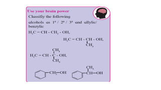 RDP Lecture on Alcohol introduction, classification and Nomenclature | PPT