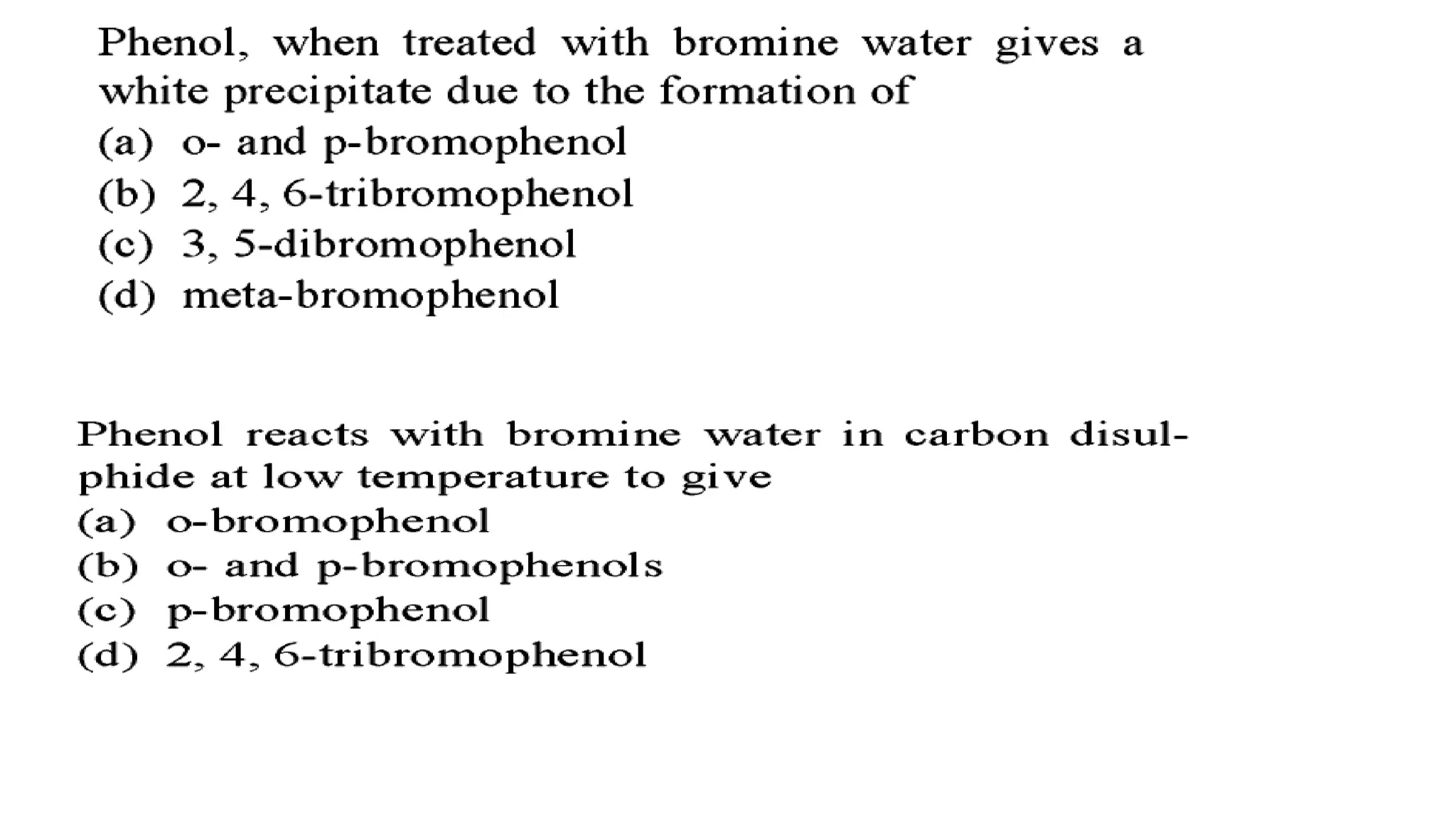RDP lecture on phenol, Preparation, properties and Uses | PPT