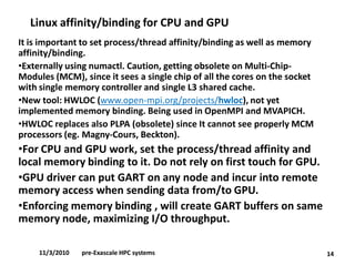 R&D work on pre exascale HPC systems | PPT