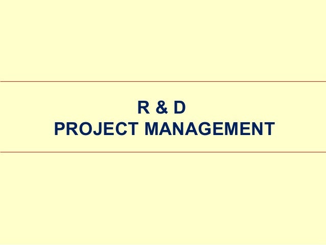 Randd Project Management