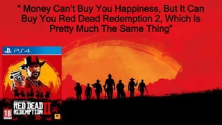 Rdr2 presentation | PPT