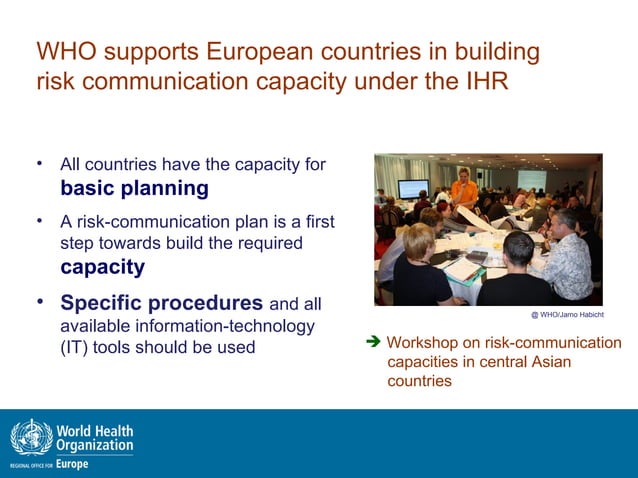 Partnership for health crisis communication | PPT
