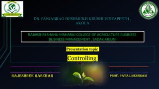 CONTROLLING presentation on business.pptx