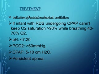 Respiratory Distress Syndrome | PPTX