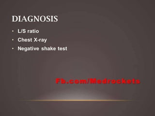 Respiratory distress syndrome | PPTX