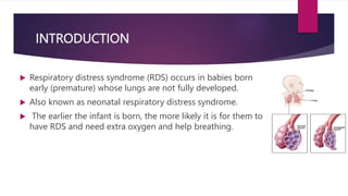 RDS.pptx respiratory distress syndrome 3rd year | PPTX