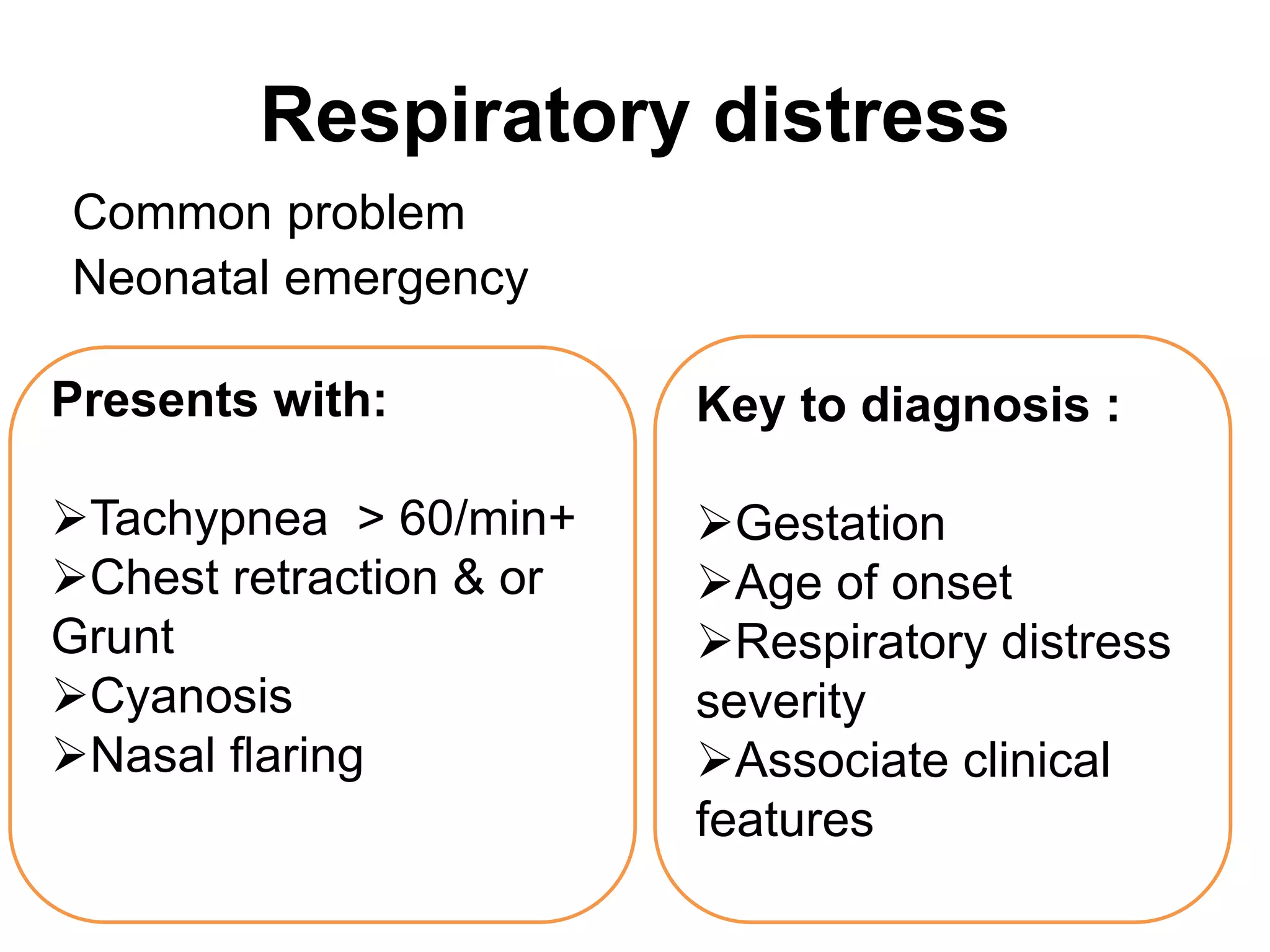 Respiratory Distress(RDS) | PPTX