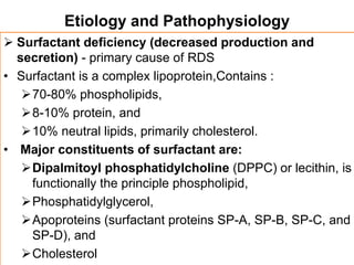 Respiratory Distress(RDS) | PPTX