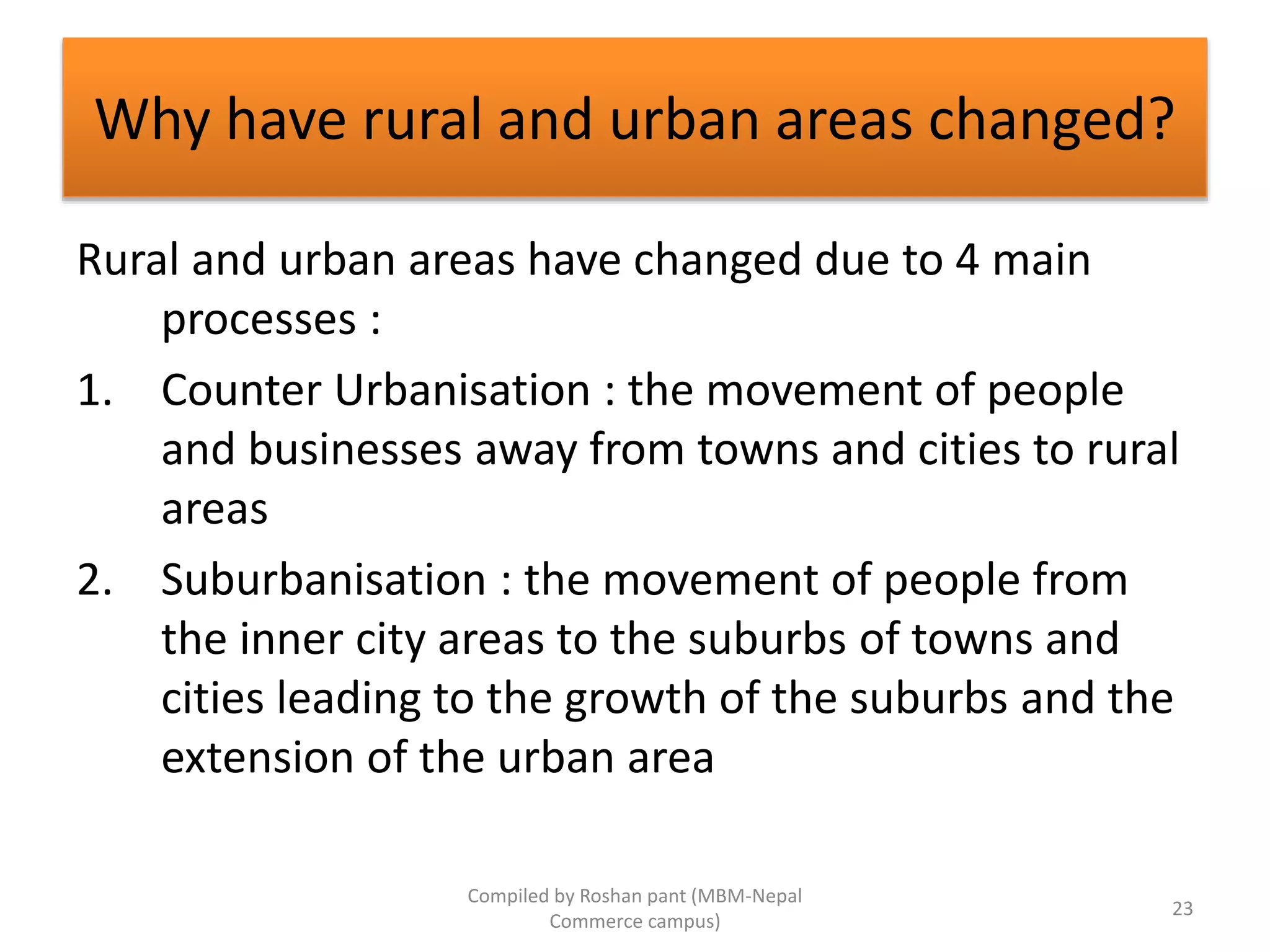 Rural social structure,Social change and continuity | PPTX