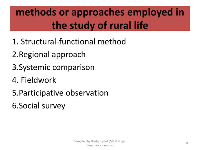 Rural social structure,Social change and continuity | PPTX