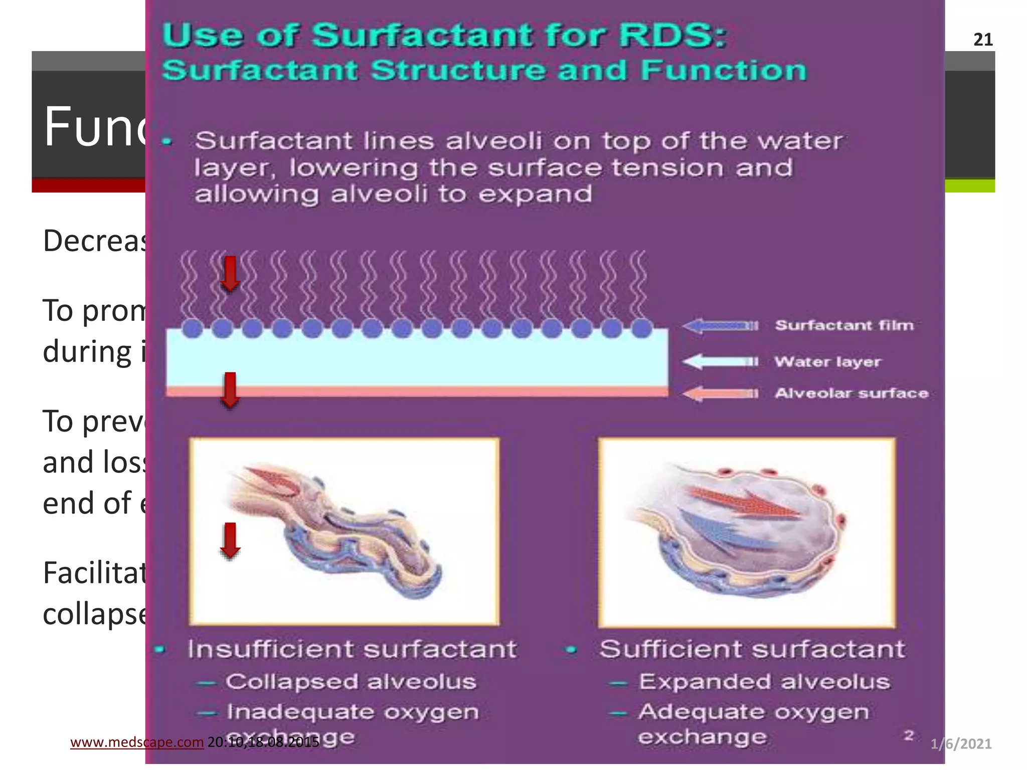RDS (neonate respiratory distress syndrome) | PPTX