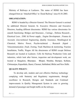 RDSO MOTIVE POWER | PDF