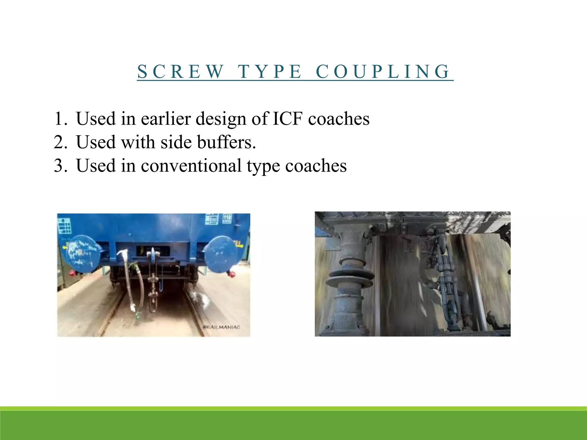 Locomotive Coupler RDSO | PPTX