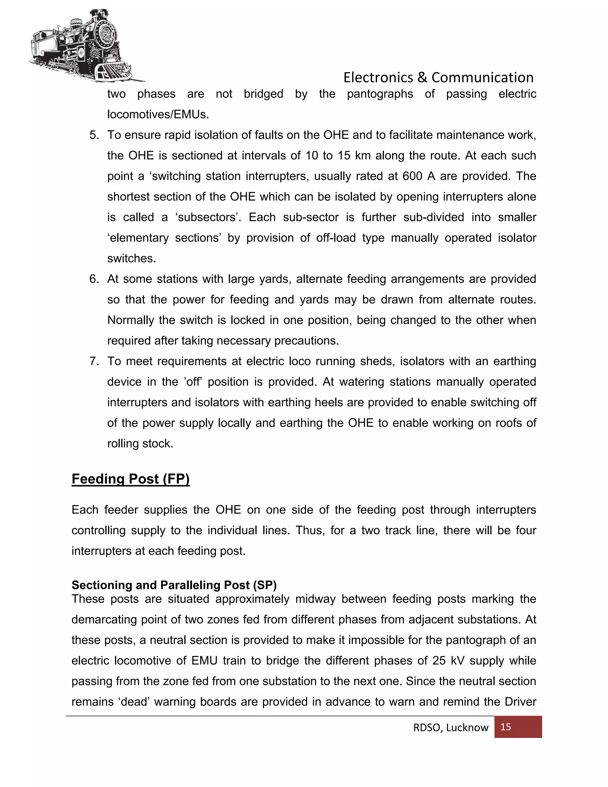 RDSO (Indian Railways) Industrial Training Report | PDF