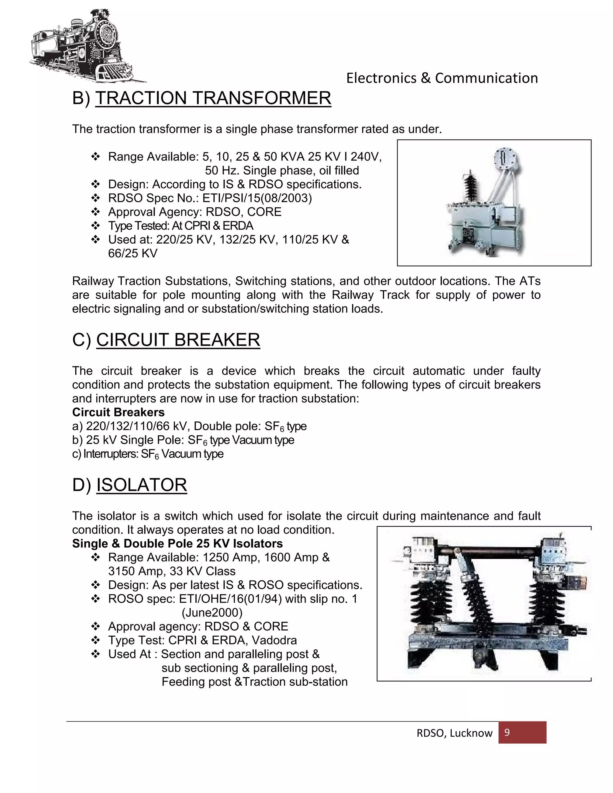RDSO (Indian Railways) Industrial Training Report | PDF