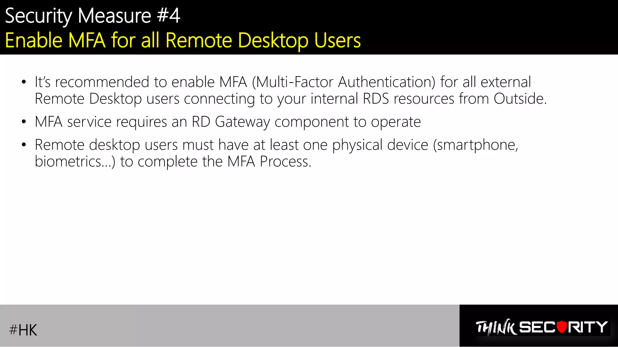 [RDS /Remote Desktop Services] Lesson 1 : Security Risks & Best ...