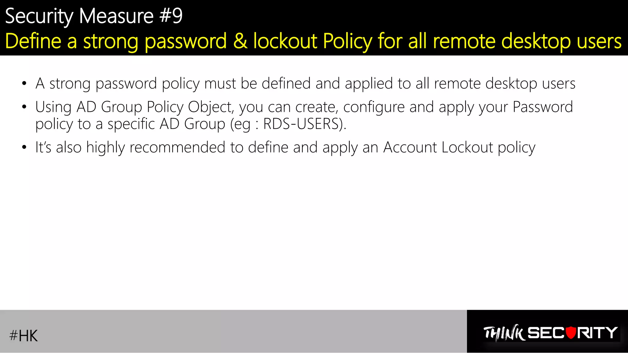 [RDS /Remote Desktop Services] Lesson 1 : Security Risks & Best ...