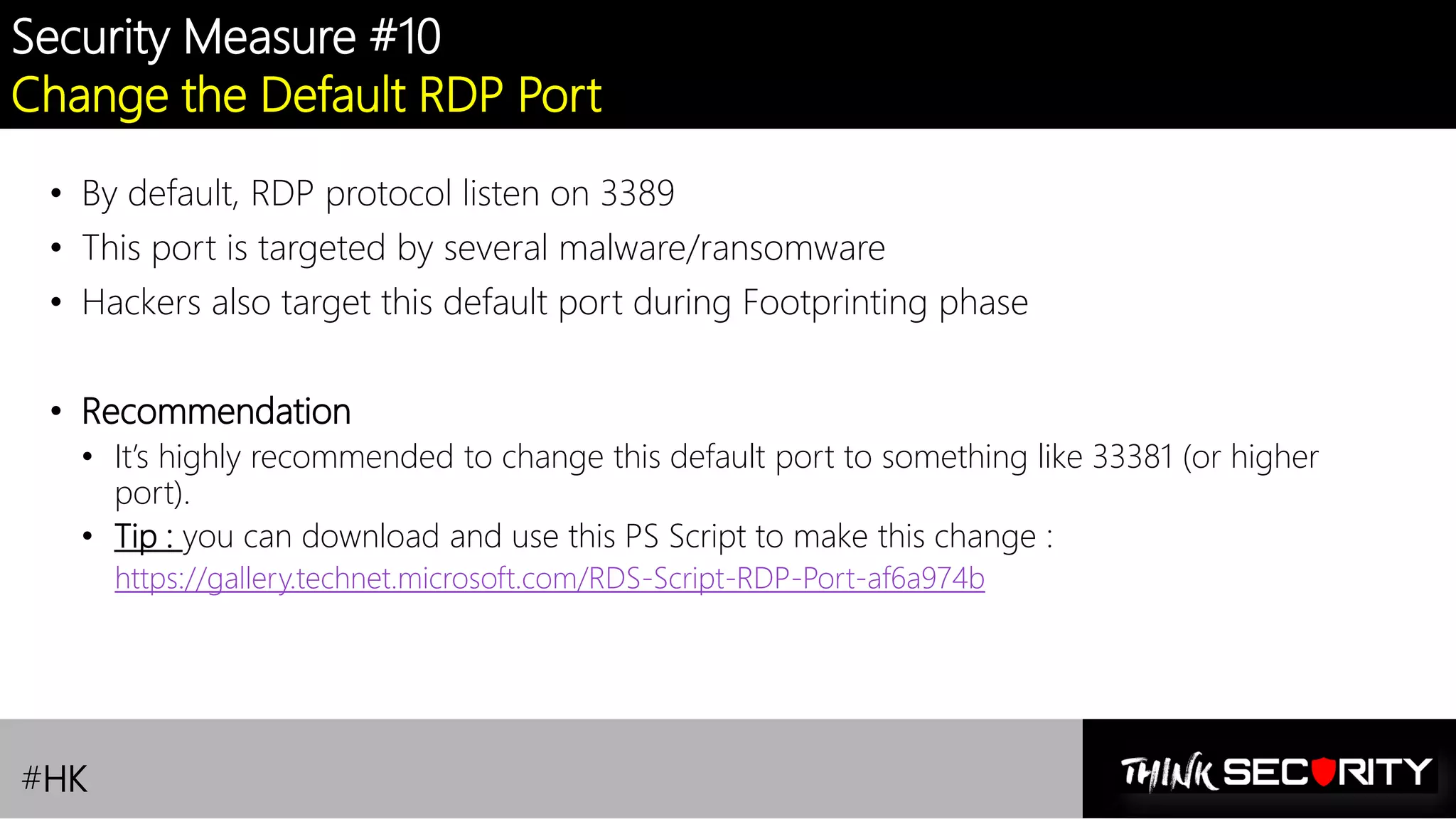 [RDS /Remote Desktop Services] Lesson 1 : Security Risks & Best Practices You Should Know | PDF