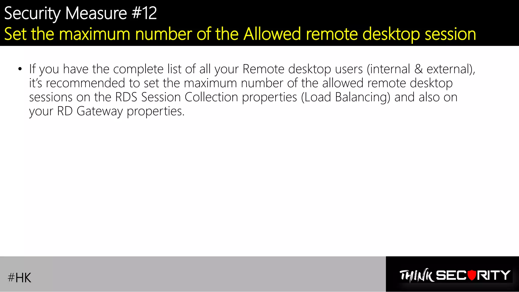 [RDS /Remote Desktop Services] Lesson 1 : Security Risks & Best ...