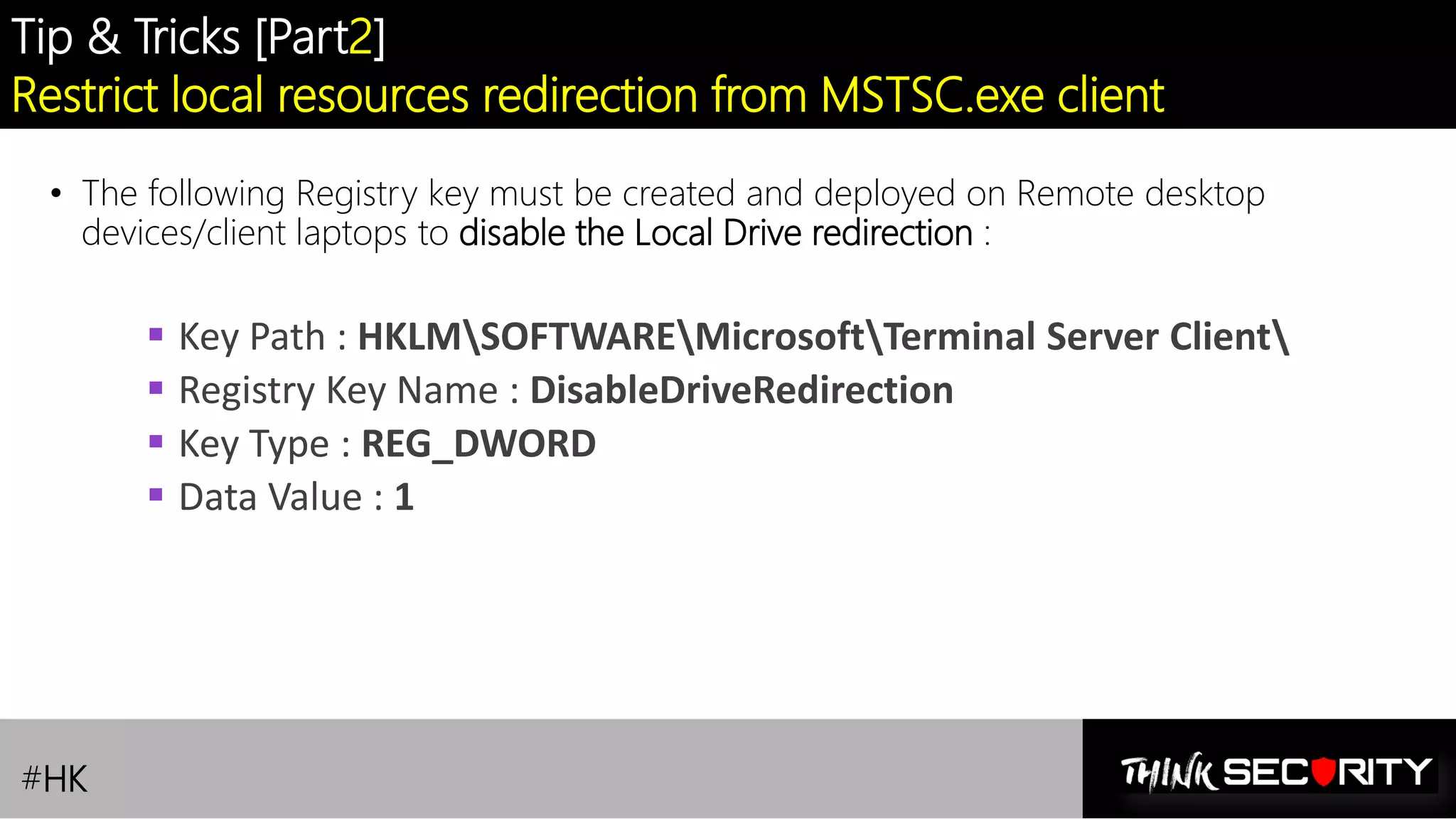 [RDS /Remote Desktop Services] Lesson 1 : Security Risks & Best ...