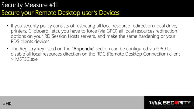 [RDS /Remote Desktop Services] Lesson 1 : Security Risks & Best ...
