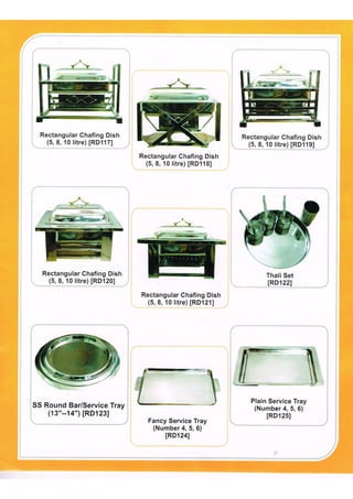 RD Steel Industries, Jagadhri, Stainless Steel Kitchen Ware | PDF