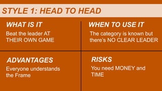 Using Product Framing to Create A Competitive Advantage | PPTX