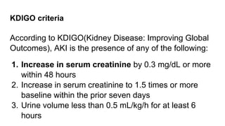 Acute Renal Failure - Medicine - RDT | PPT