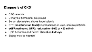 Chronic Renal Failure - Medicine - RDT | PPTX
