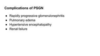 Nephritic syndrome - Medicine - RDT | PPTX