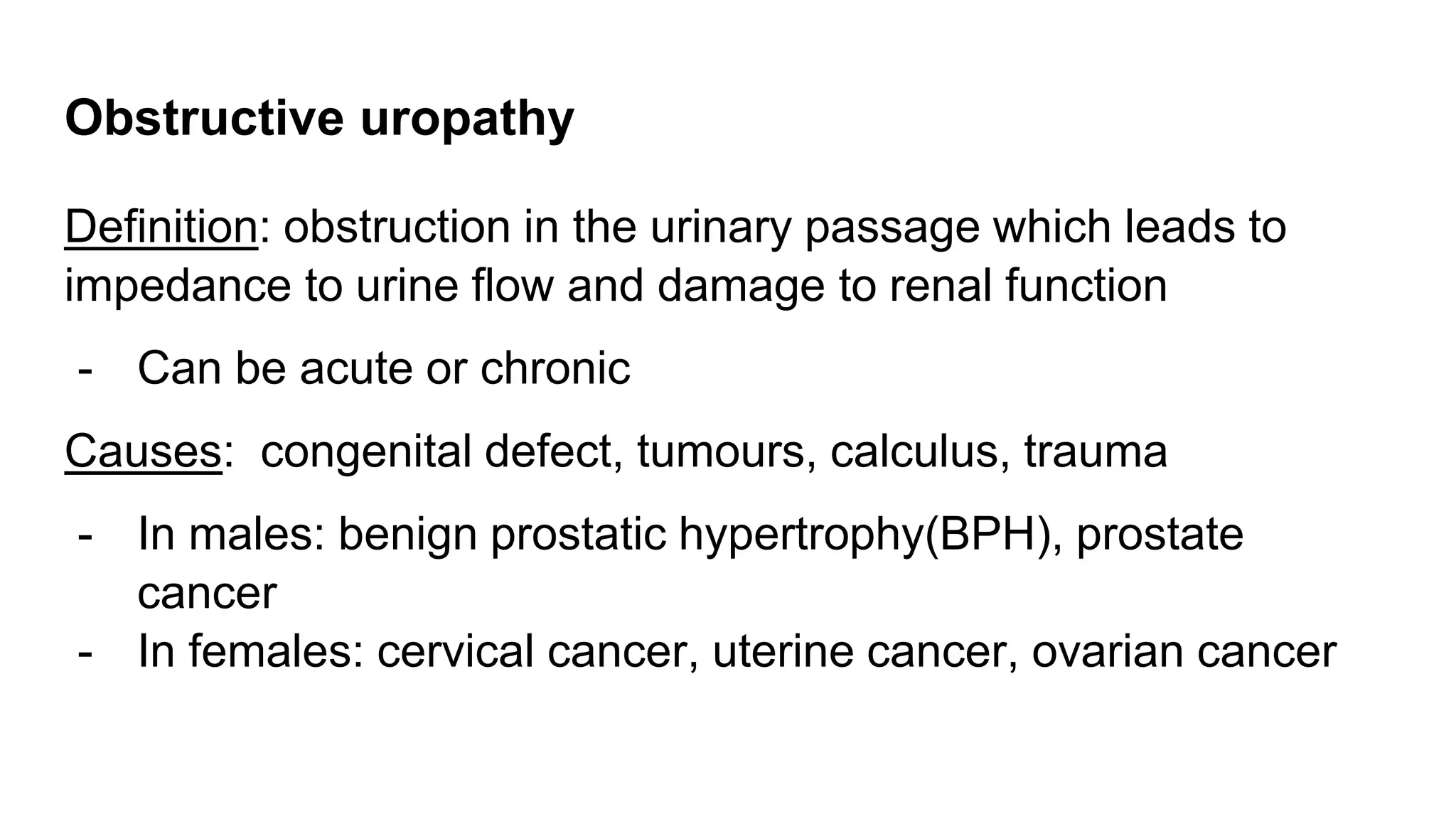 Renal stone diseases - General Medicine - RDT | PPTX