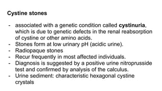 Renal stone diseases - General Medicine - RDT | PPT