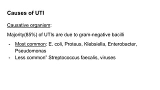 Urinary Tract Infections, Pyelonephritis - Medicine - RDT | PPTX