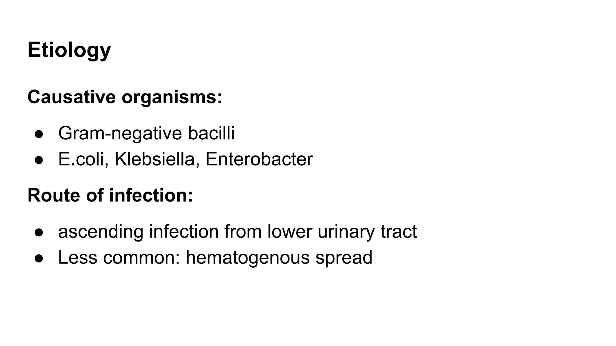 Pyelonephritis, Tuberculous pyelonephritis - Pathology | PPTX