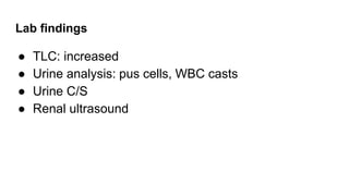 Pyelonephritis, Tuberculous pyelonephritis - Pathology | PPTX