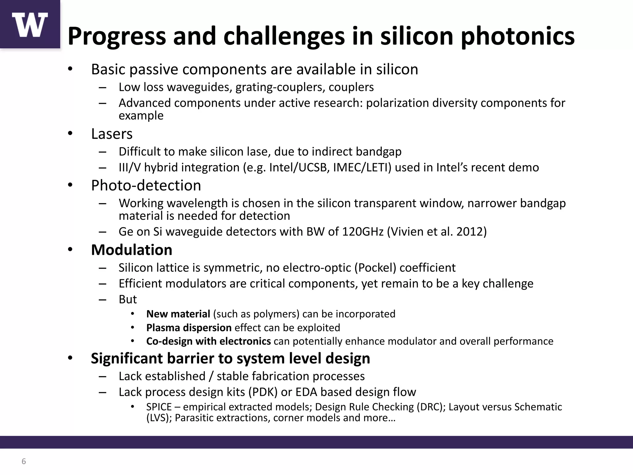 High-Speed Optical Modulators and Data Communication Systems in Silicon Photonics | PDF ...