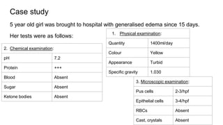 Nephrotic syndrome - Pathology - RDT | PPTX